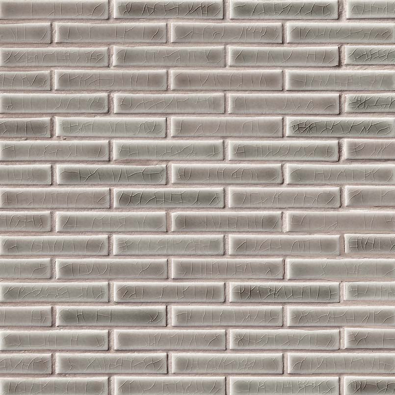 Dove Gray Brick Pattern Tile – R&A Flooring Design, LLC.